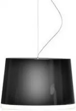 Závěsné světlo Pedrali L001S/BB, 52 cm (Černá)