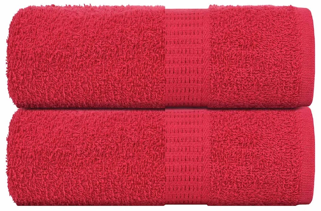 Ručníky FROGN 2 ks červené 30x30 cm 360 g/m² 136920