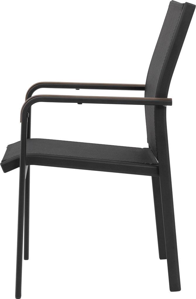 Doppler EXPERT antracit Wood Plus - zahradní hliníková sedací souprava 4+2+1