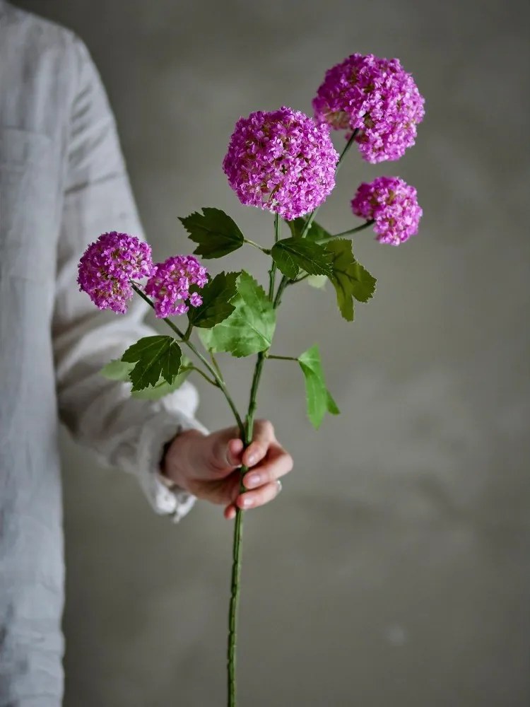 Umělá květina (výška 73,5 cm) Snowball – Bloomingville