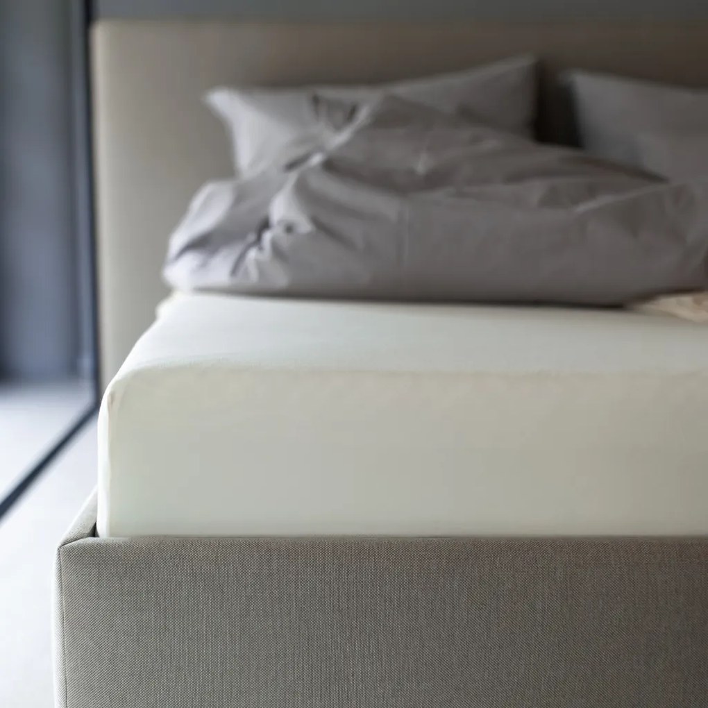HEDDA Prostěradlo Jersey Lycra premium smetanové rozměr: 140 x 200 cm
