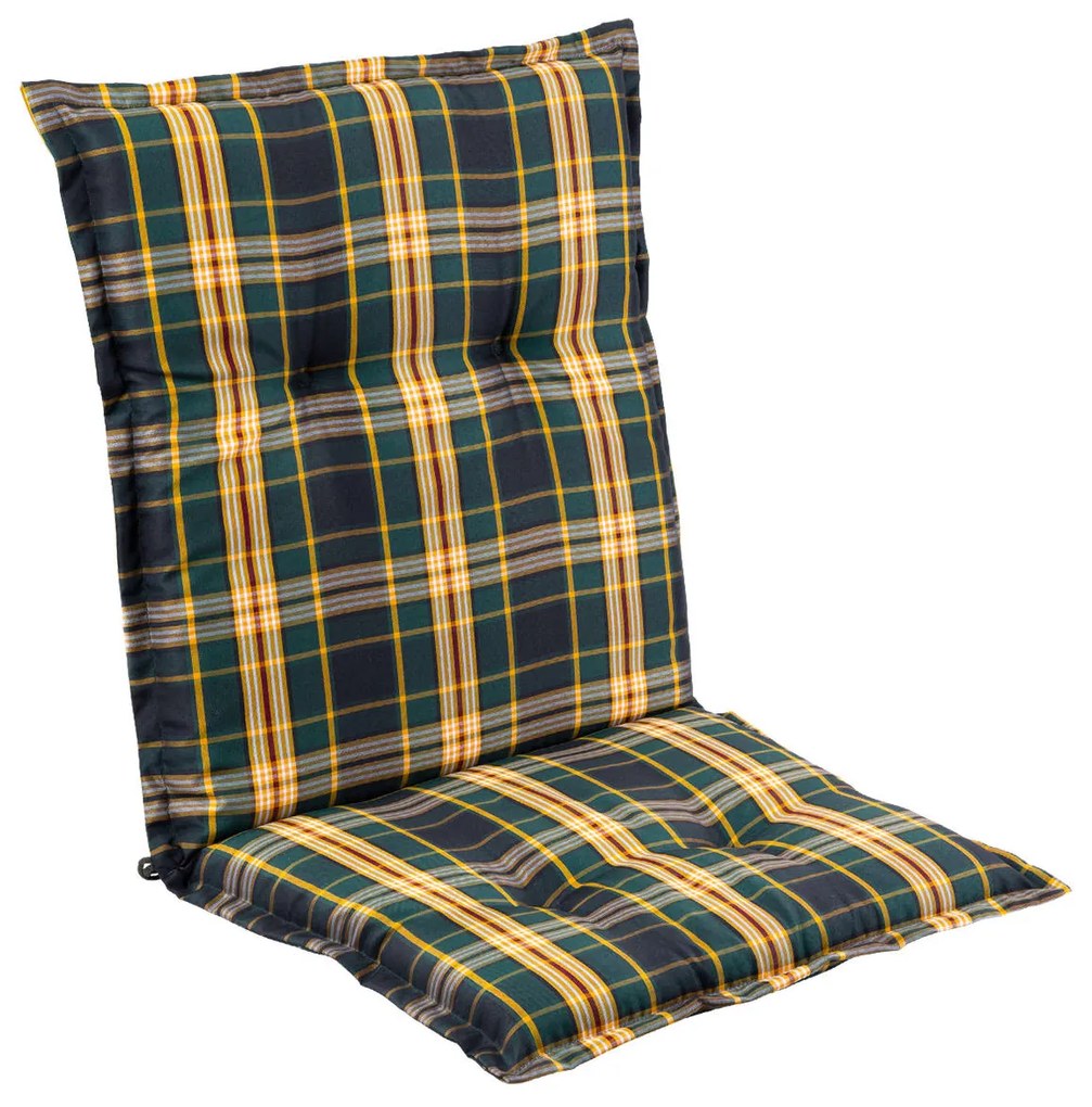 Prato, čalouněná podložka, podložka na židli, podložka na nižší polohovací křeslo, na zahradní židli, polyester, 50 x 100 x 8 cm