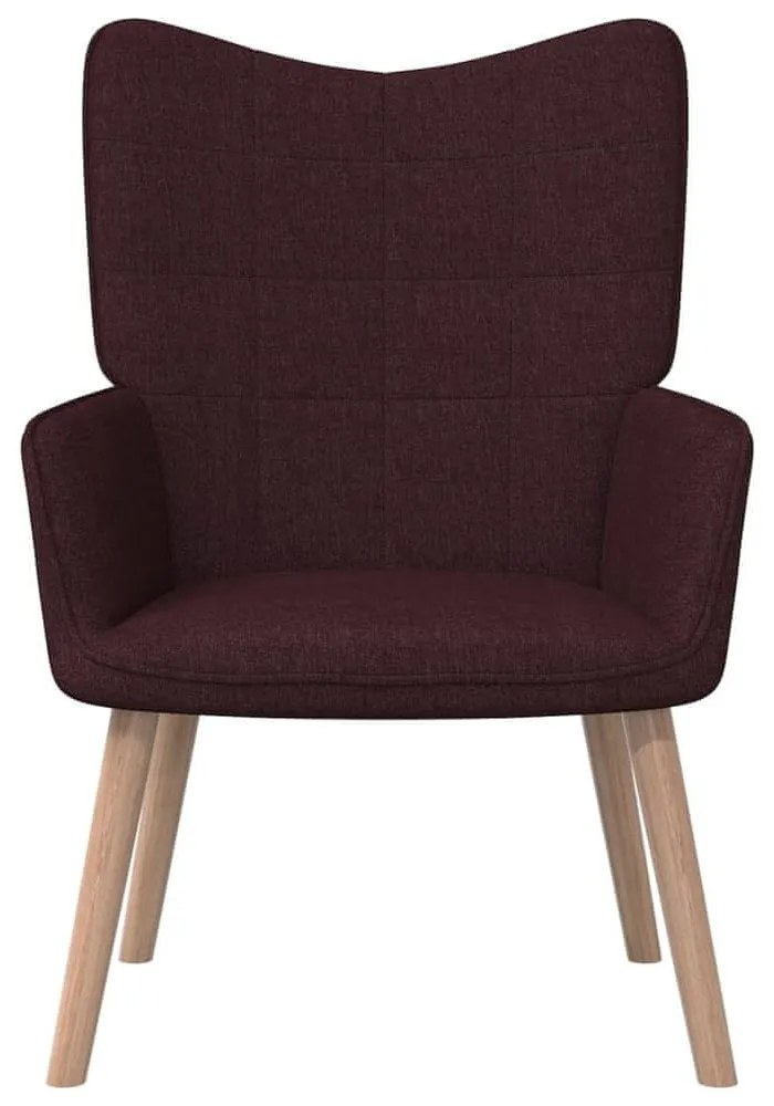 Petromila Relaxační židle fialová textil
