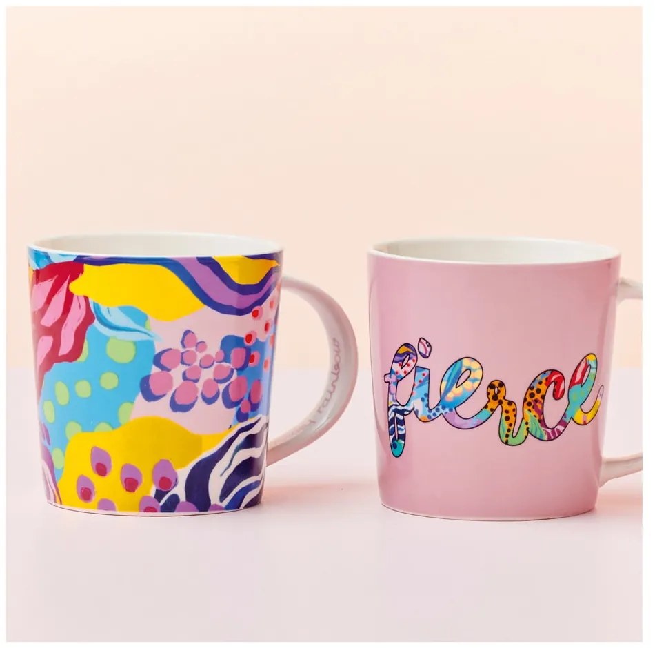 Porcelánové hrnky v sadě 2 ks 380 ml Be Fierce – Maxwell &amp; Williams