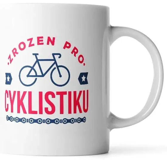 Sablio Hrnek Zrozen pro cyklistiku - 330 ml - standard