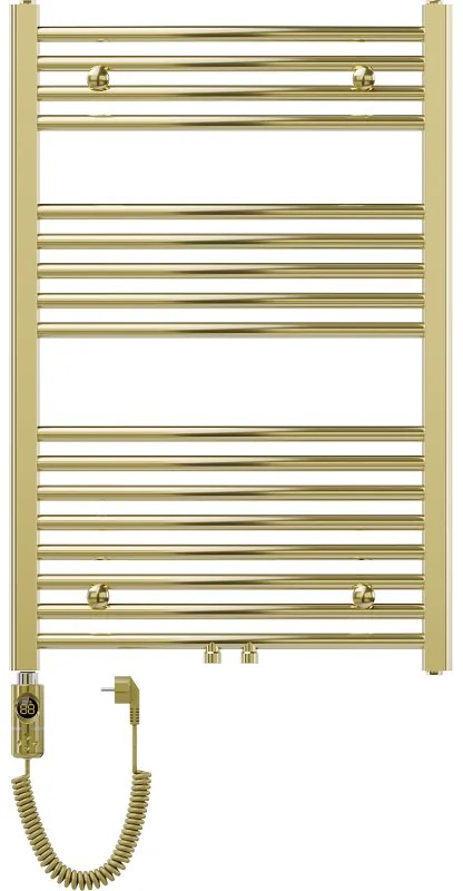Mexen Ares, elektrické topné těleso 900 x 600 mm, 300 W, zlatá lesklá, W102-0900-600-2300-50