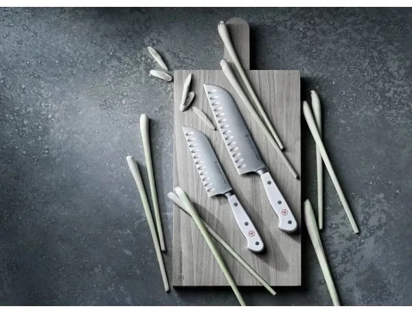 Wüsthof - Kuchyňský nůž santoku CLASSIC 14 cm bílá