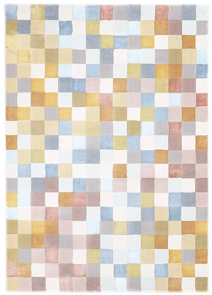 Koberce Breno Kusový koberec BLOOM 466 116/AK991, Vícebarevné, 135 x 200 cm