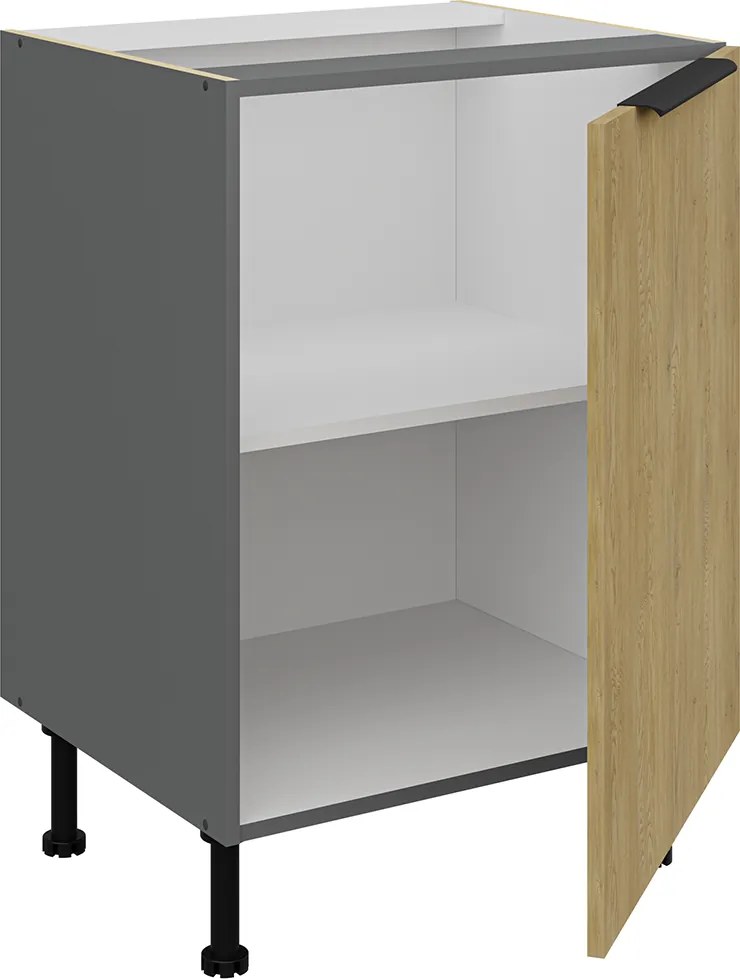 Kuchyňská linka CREMONA ac | 180 cm | UNI dvířka | antracit/cremona