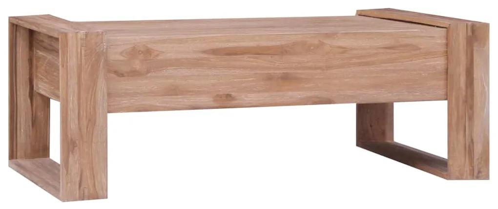 Konferenční stolek 110 x 60 x 40 cm masivní teakové dřevo,  287892
