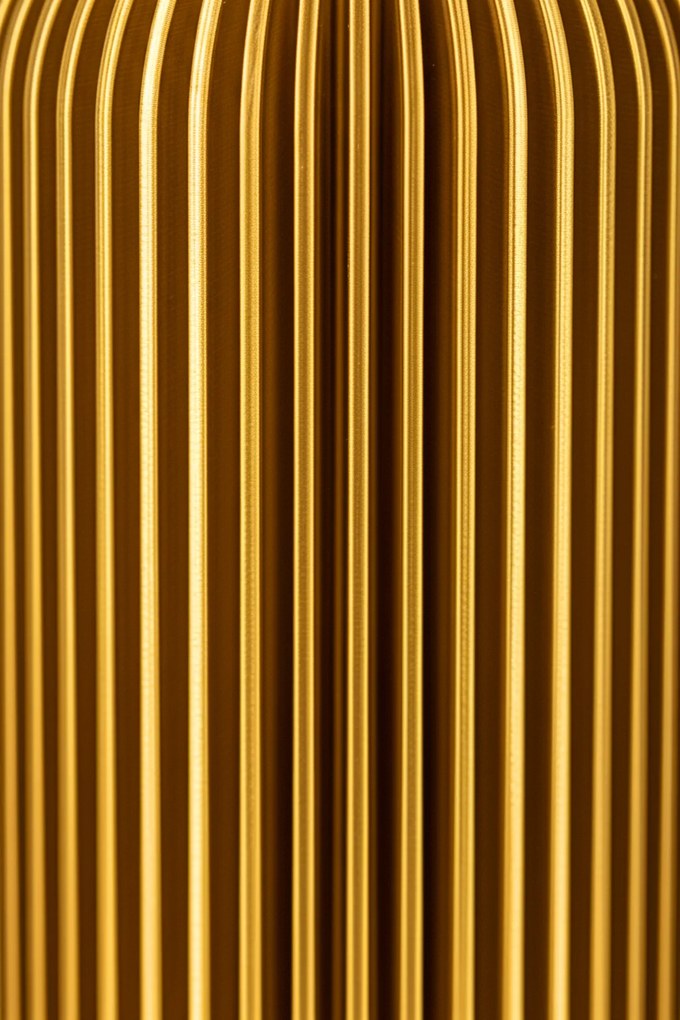 VÁZA RULLO - Jednobarevná, zlatá, velikost L