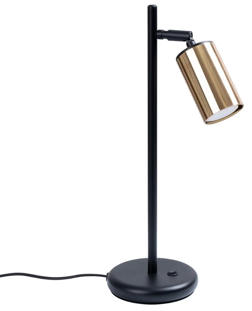 Sollux Lighting Stolní lampa WINX černá/zlatá