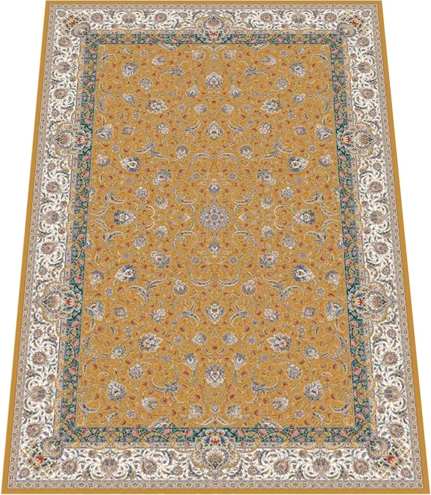 BE Koberec Sultan 1200 Gold - žlutý obdélníkový Rozměr: 150x225 cm