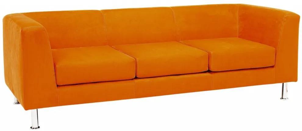 ANTARES Notre Dame 103 - Trojmístné sofa  - koženka žlutá