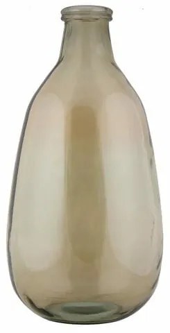 San Miguel VIDRIOS SAN MIGUEL !RECYCLED GLASS! Váza MONTANA, 75cm, lahvově hnědá|kouřová