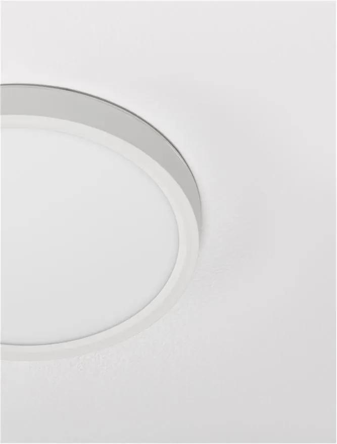 Nova Luce Stropní LED svítidlo DIXIE, ø 30 cm, 24W 3000K/4000K/6500K Barva: Bílá