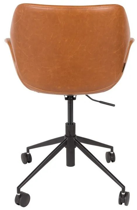 Hnědá kancelářská židle Zuiver Office Chair Nikki