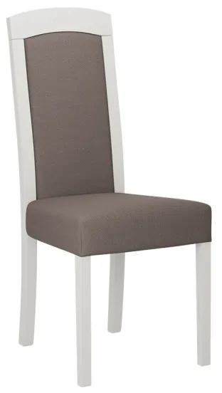 Čalouněná jídelní židle Heven VII, Barva dřeva: bílá, Potah: Kronos 7