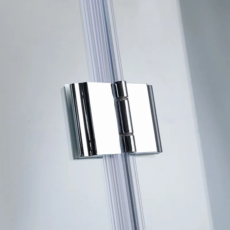 BPS-koupelny Čtvercový sprchový kout HYD-SK1390B 90x90 chrom/transparent - bez vaničky