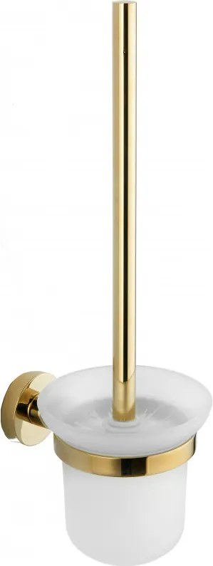 Mexen příslušenství, wc kartáč REMO, zlatá, 7050750-50