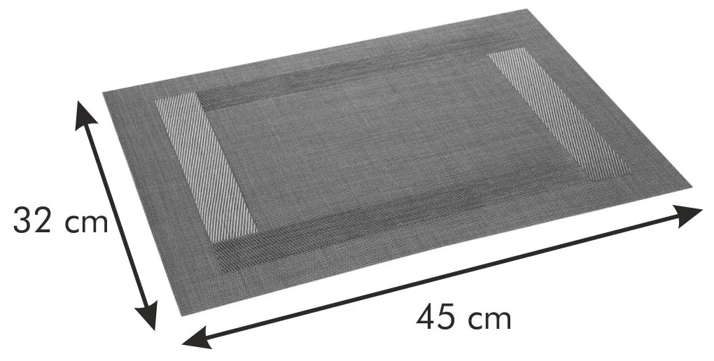 TESCOMA Prostírání FLAIR FRAME 45 x 32 cm, hnědá