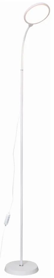 Platinet LED Stmívatelná stojací lampa 2v1 LED/10W/230V bílá PFL1084W