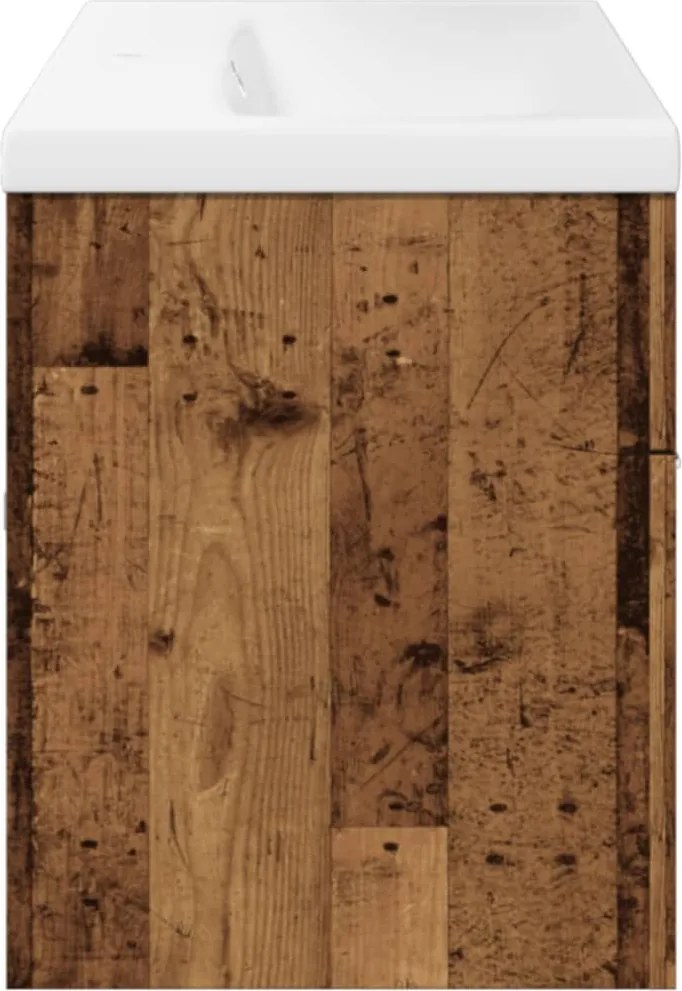 Koupelnová skříňka se zápustným umyvadlem old wood 3328585