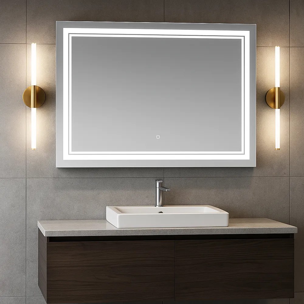 LED zrcadlo AVENBERG AURA 90×70