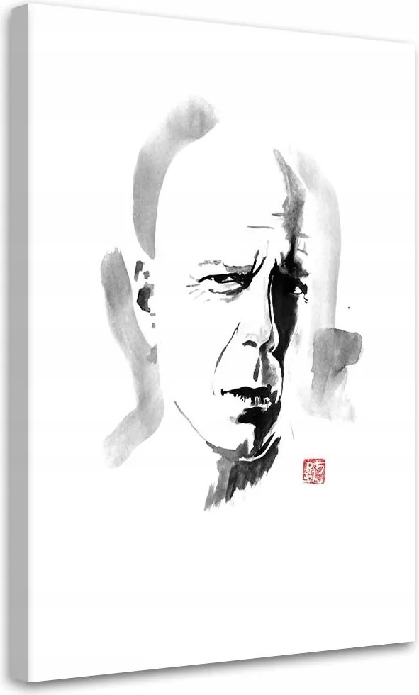 Obraz na plátně Bruce Willis Péchane 60x90
