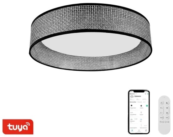 Immax NEO 07287L - LED+CCT Stm stropní svítidlo LONA 36W/230V pr. 45,5 cm+ DO