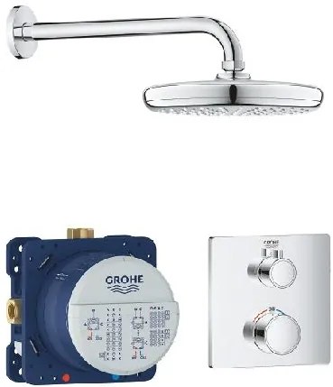 Grohe Grohtherm - Sprchový set Tempesta 210 s termostatem pod omítku, chrom 34728000