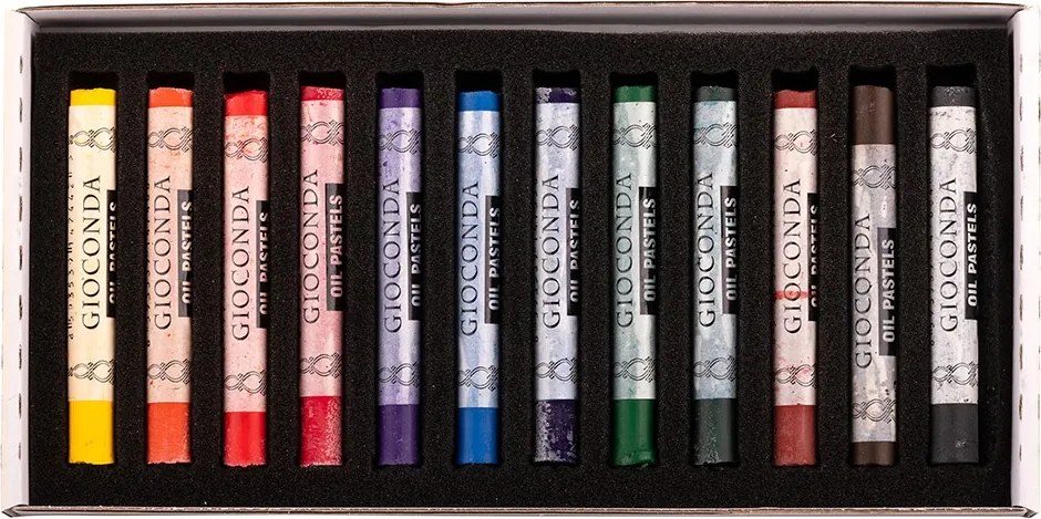 Koh-i-noor GIOCONDA 8352/12 - olejové pastely - 12 ks