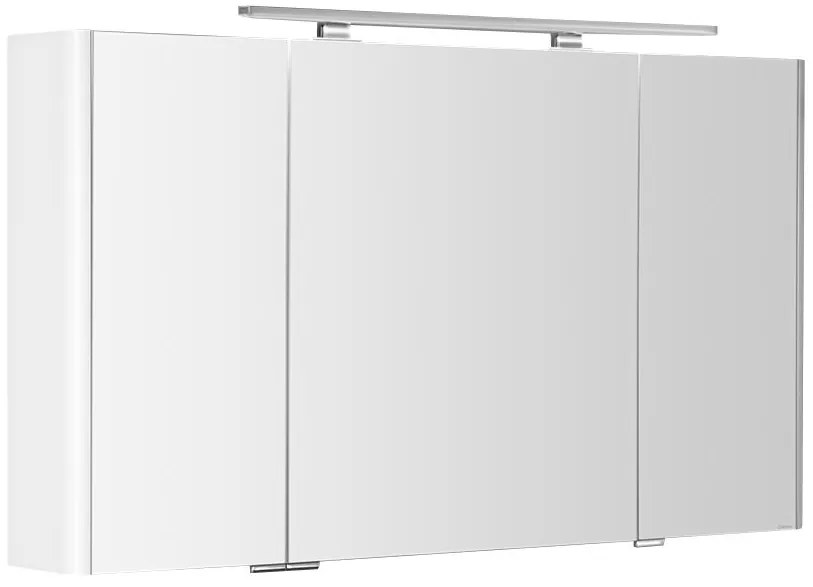 Sapho LUCIE 126 x 70 x 17 cm LU125-0030 galerka s LED osvětlením