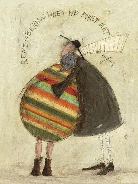 Obraz na plátně - Sam Toft, Remembering When We First Met