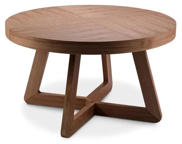 Rozkládací stůl z dubového dřeva Windsor & Co Sofas Bodil, ø 130 cm