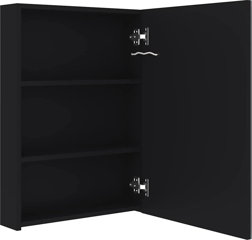 LED koupelnová skříňka se zrcadlem 50 x 13 x 70 cm 325546