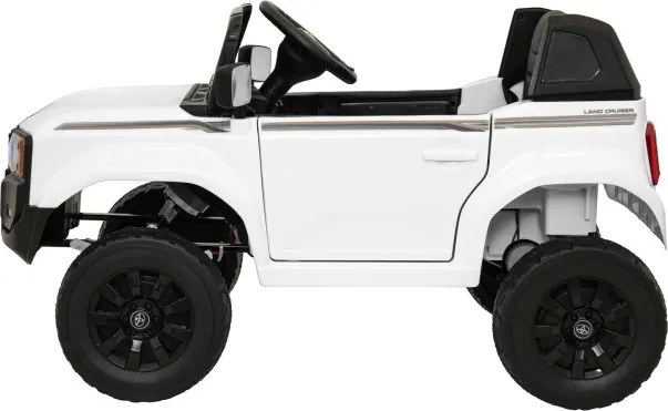 Elektrické autíčko Toyota Land Cruiser PRADO bílé
