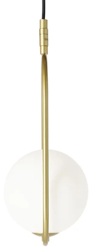 Candellux Mosazný závěsný lustr Cordel pro žárovku 1x G9