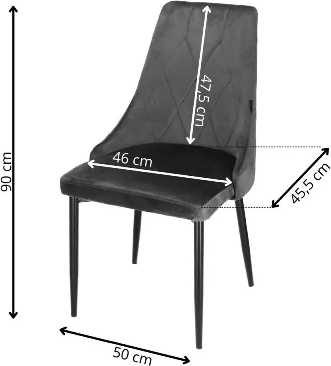 Čalouněná židle ergonomická SPRINGOS HF0031 tmavě šedá