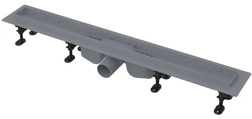 Sprchový žlab Alca 105 cm plast šedá APZ12-1050