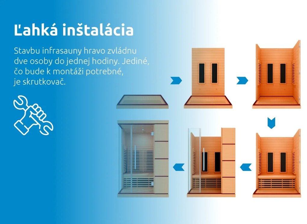 Marimex | Infrasauna Marimex SMART 2001 L (FSC) | 11105655