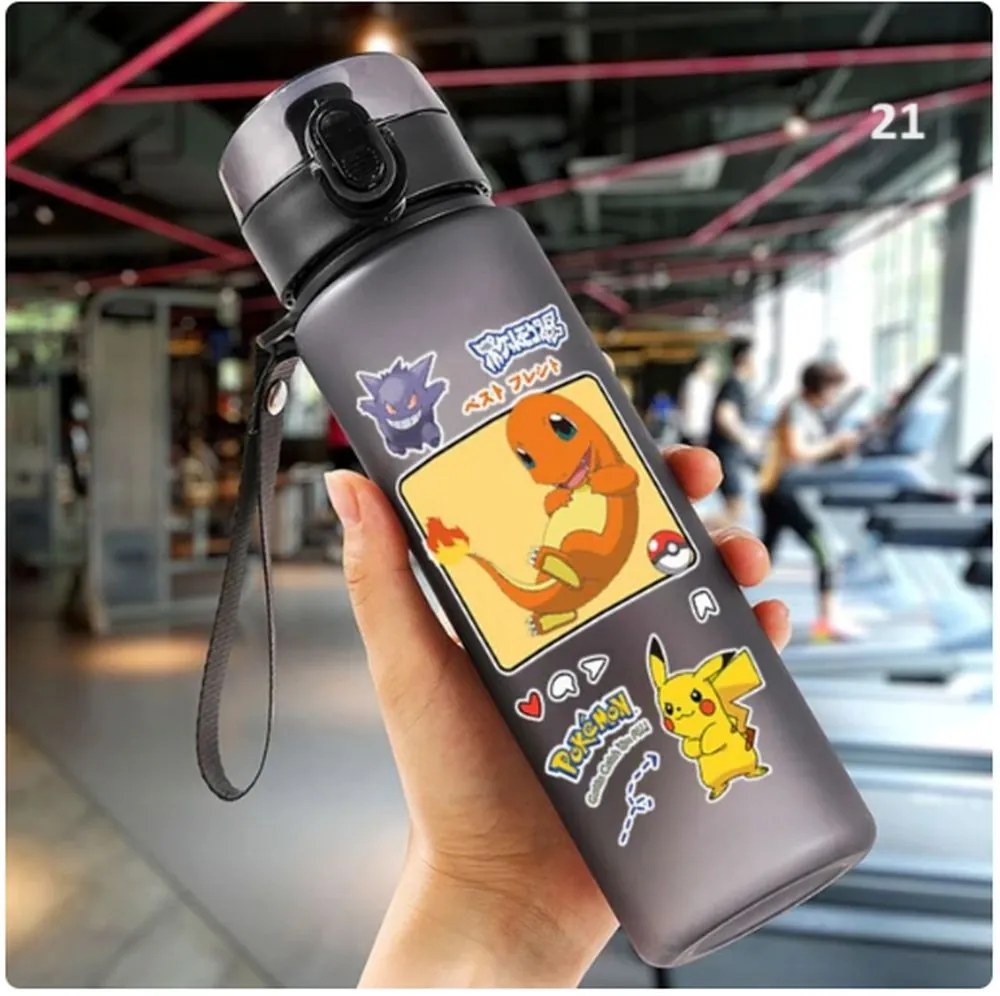 Plastová láhev s motivem Pokémonů (560 ml) Barva: 21