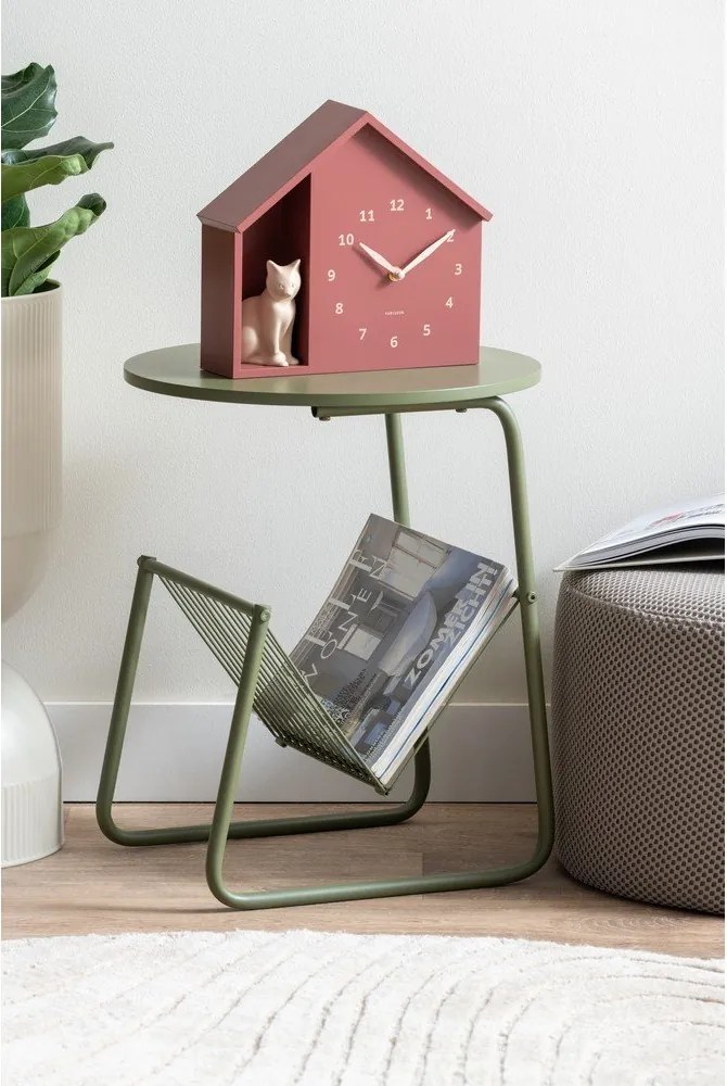 Kovový kulatý odkládací stolek ø 40 cm Riqueza Revista – Leitmotiv