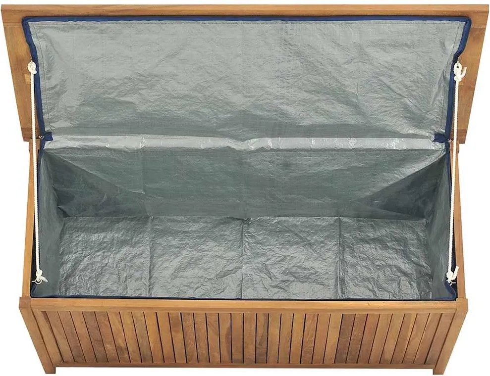 Zahradní box 114 x 50 x 58 cm masivní teakové dřevo 318732