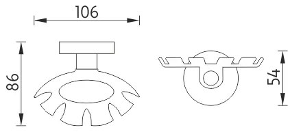 Nimco Držák na kartáčky UNIX - UN 13056-26