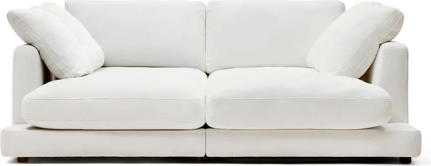 Bílá pohovka 210 cm Gala – Kave Home