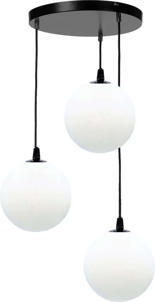 Závěsná stropní lampa Skleněné Led koule G9