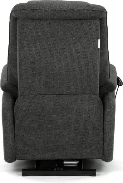 Polohovací křeslo šedé, elektrické TV-L8963 GREY2