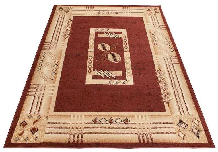 Kusový koberec PP Laio hnědý, Velikosti 60x100cm