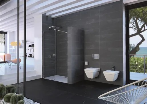 Hüppe Xtensa sprchové dveře walk-in / dveře 110 cm xn110l HUPPEXN110L